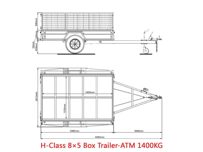8 X 5 Ft Premium Heavy Duty Tilting Box Trailer ATM 1400kg Lockyer 8 X 5 Ft Premium Heavy Duty Tilting Box Trailer ATM 1400kg Lockyer