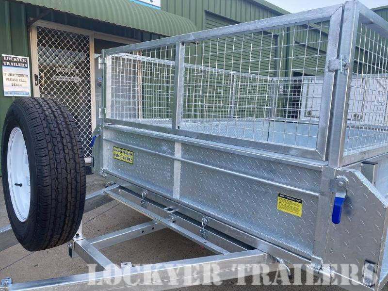 8 x 6 ft Premium Hi-Side Heavy Duty Box Trailer – ATM 1400kg | Lockyer ...