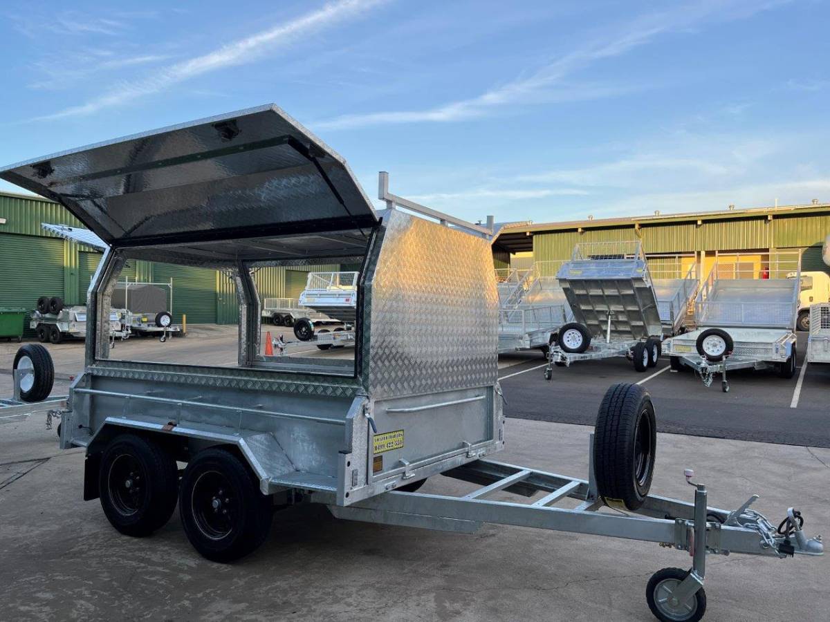 8 X 5 FT TANDEM HI-SIDE BOX TRAILER – PREMIUM with CANOPY – ATM 2000KG ...