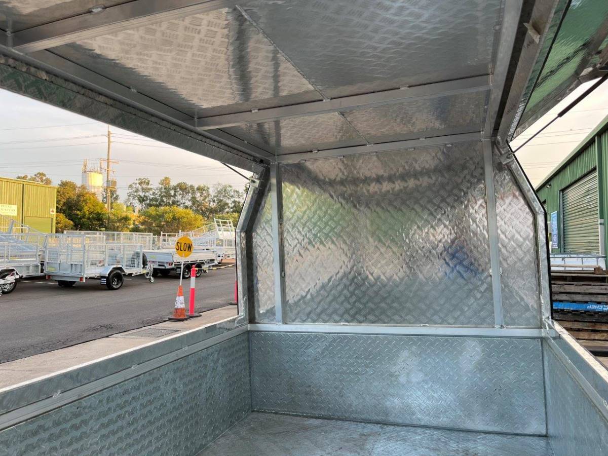 8 X 5 FT TANDEM HI-SIDE BOX TRAILER – PREMIUM with CANOPY – ATM 2000KG ...