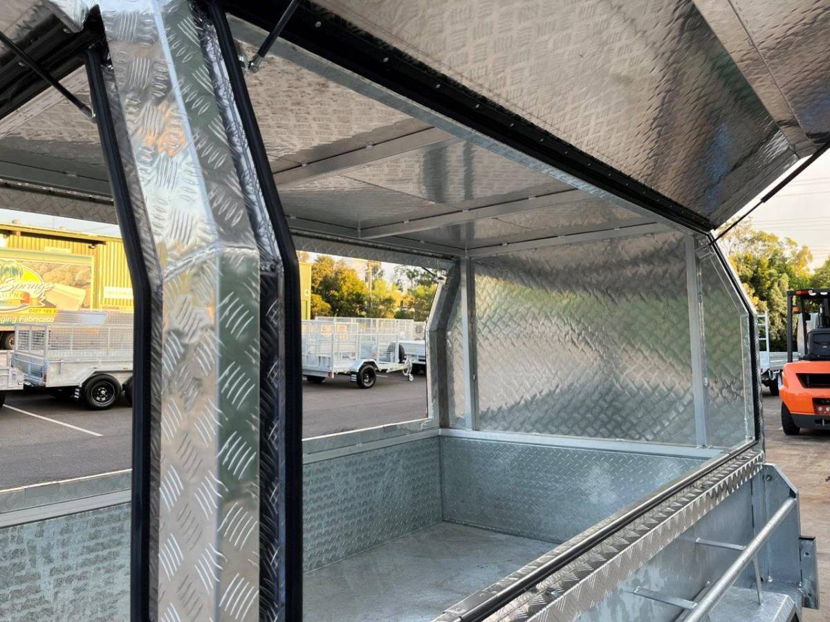 8 X 5 FT TANDEM HI-SIDE BOX TRAILER – PREMIUM with CANOPY – ATM 2000KG ...
